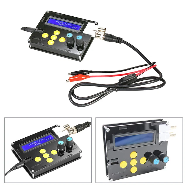 DDS FUNCTION SIGNAL Generator Sine Square Triangle Sawtooth Wave Low ...