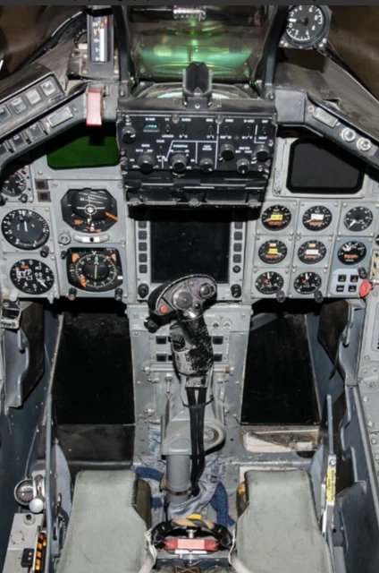 RAF PANAVIA TORNADO GR4 Fighter Jet Pilots Control Column HOTAS Stick ...