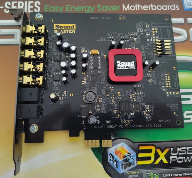 CREATIVE SOUND BLASTER Z SB1500 - OEM Sound Card - Tested Working Grade ...