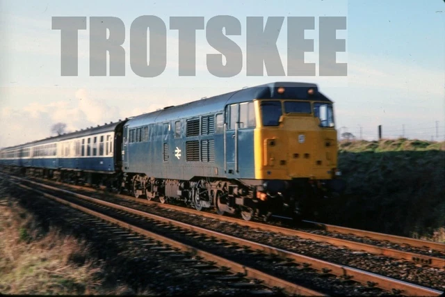 35MM SLIDE BR British Rail Diesel Loco Class 31 31430 Water Orton 1984 ...