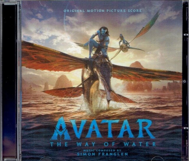 AVATAR : THE WAY OF WATER musique de Simon Franglen, lot de 2 cd ...