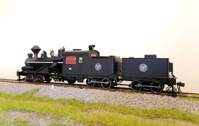 LOCOMOTIVA A VAPORE Heisler Potlatch Forests Rivarossi Digitale H0 ...