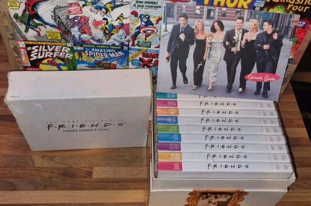 FRIENDS SERIES 1-10 Complete Box Set DVD 2009 Ultimate with Book and ...