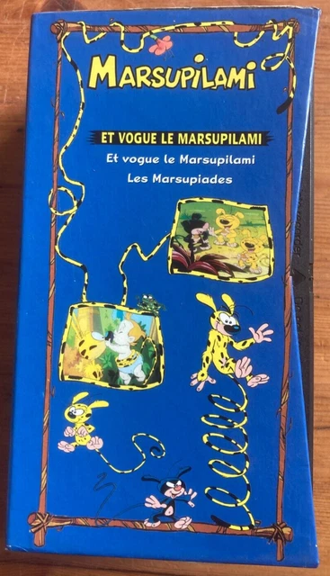 COFFRET DE 3 Cassettes Video Vhs/ Dessin Anime Marsupilami / EUR 3,00 ...
