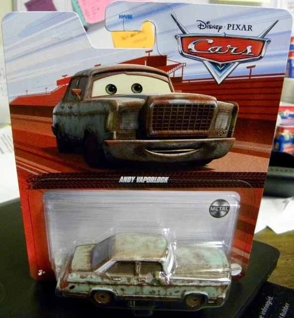 DISNEY PIXAR CARS Andy Vaporlock Metal 2022 Mattel - New - Htf! £9.12 ...