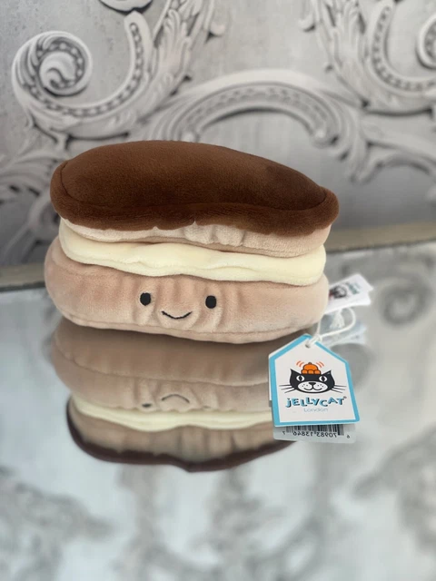 JELLYCAT PRETTY PATISSERIE Éclair, Brand New With Tags £29.84 - PicClick UK