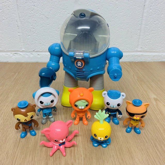 MATTEL OCTONAUTS TWEAK'S Octo Max Suit with Figures Bundle Playset ...