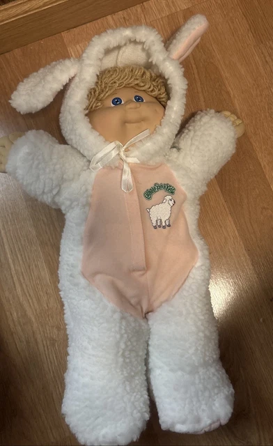 VINTAGE CABBAGE PATCH Kids Doll -Lamb Costume $38.20 - PicClick AU
