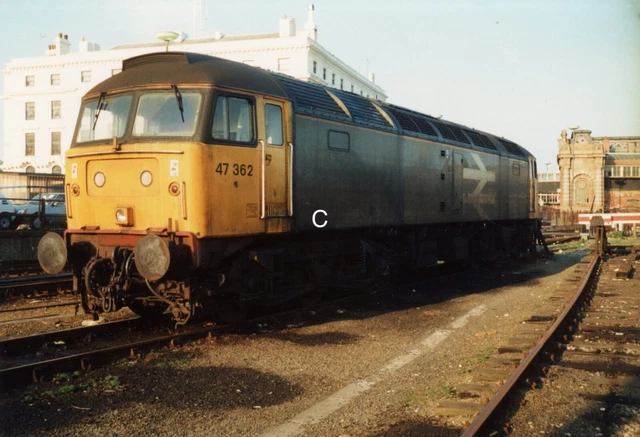 BRITISH RAILWAY B.R Photograph - Class 37 37045 At Darlington 27/06 ...