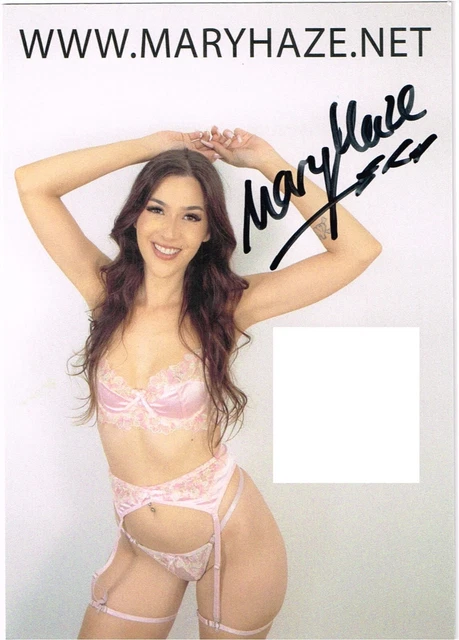 MARY HAZE *** Model *** Original signiert *** # 764 EUR 2,50 - PicClick DE