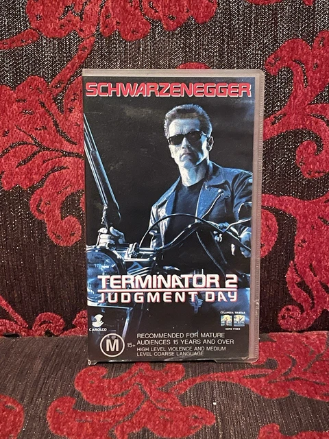 TERMINATOR 2: JUDGEMENT Day - VHS $25.00 - PicClick AU