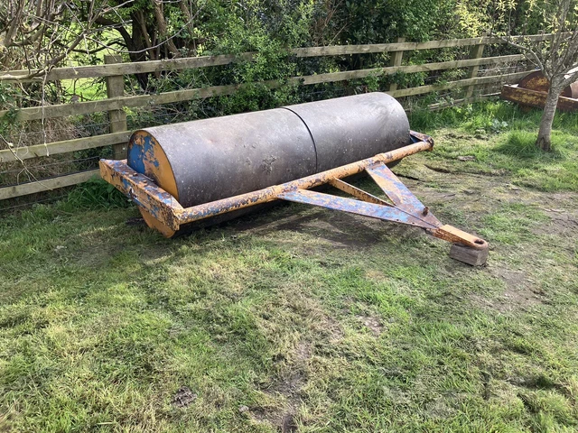 TRACTOR FLAT ROLLER No Vat Paddock Roller £875.00 - PicClick UK