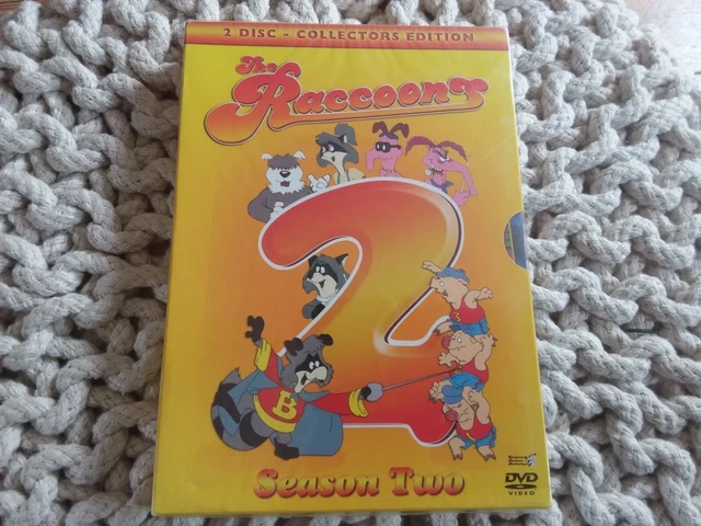 THE RACCOONS SERIES 2 Dvd 2 Disc Collectors Edition Retro 80S Kids ...