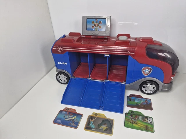 PAW PATROL MISSION Paw Patroller Bus Cruiser With Mission Cards £12.00 ...