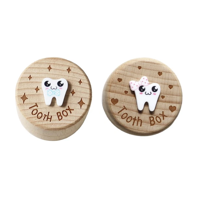 3D TOOTH Fairy Box-Wooden Tooth Souvenir Box, Suitable for Both Men ...