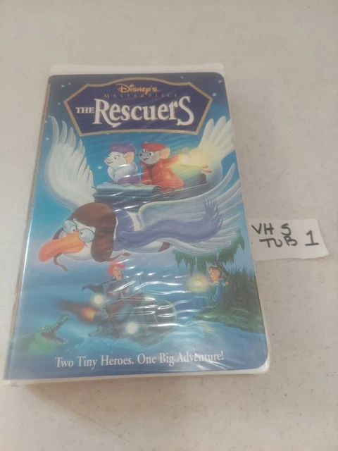 WALT DISNEY’S THE Rescuers Masterpiece Collection VHS Video Tape ...