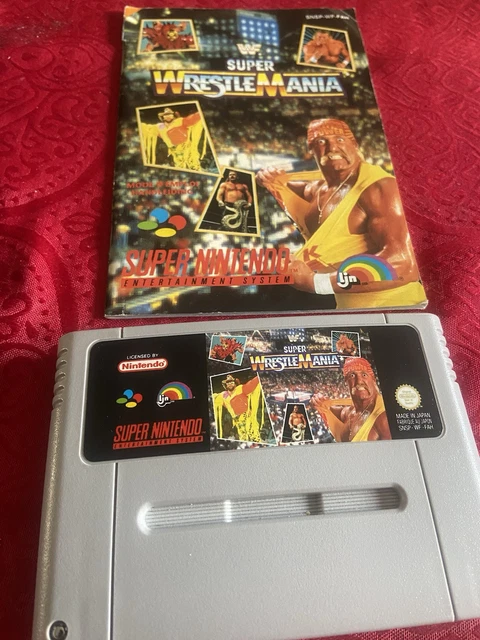 JEU WWF SUPER Wrestlemania / Super Nintendo SNES /PAL /FR / *FAH + mode d'emploi EUR 15,00 ...