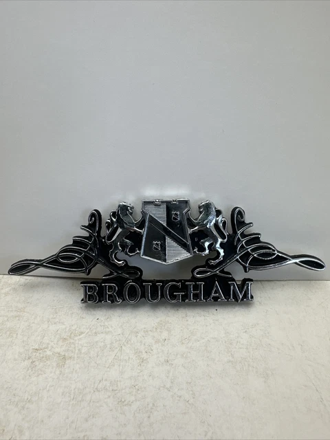 CHRYSLER BROUGHAM Emblem Name Plate Badge OEM #3506456G $39.00 ...