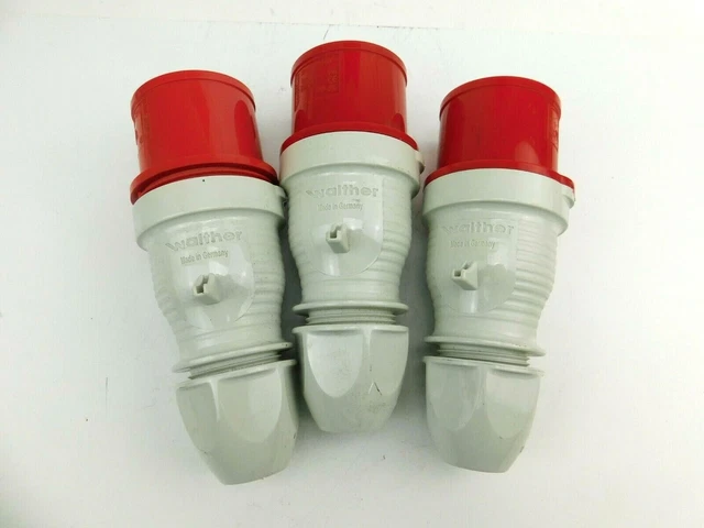 WALTHER 230 SL 32A-6h 230/400V~ IP44 3 Piece $29.39 - PicClick AU