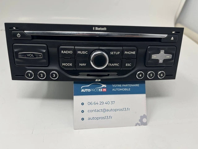 POSTE AUTORADIO RNEG1 Bluetooth Cd Navigation Gps Citroen C4 Picasso C5 Ds3 C3 EUR 249,90 ...