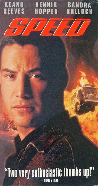 SPEED: PULSE-POUNDING HIGH Octane Ride (VHS, 1994) Keanu Reeves, Sandra ...