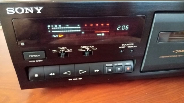 RARE SONY TC-RX711 Stereo Cassette Deck Auto Reverse $555.95 - PicClick AU