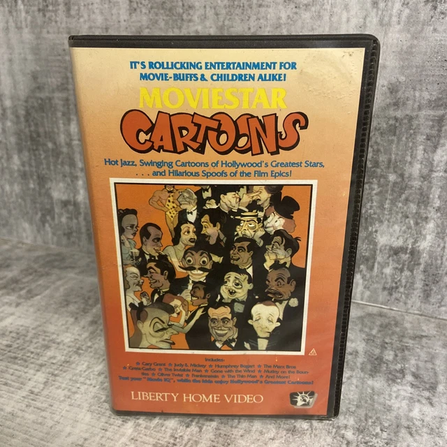 MOVIESTAR CARTOONS VHS Movie Video Cassette Tape EUR 12,96 - PicClick IT