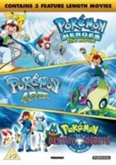 POKÉMON - TRIPLE Movie Collection DVD Animation & Anime (2016) Jim ...