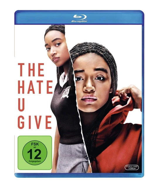 THE HATE U Give (Blu-ray) Stenberg Amandla Hall Regina Hornsby Russell ...