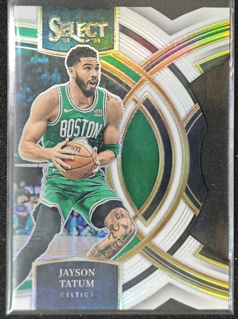 JAYSON TATUM 2023-24 Panini Select 006/149 coupe matrice blanc Premier Celtics #156 EUR 3,02 ...