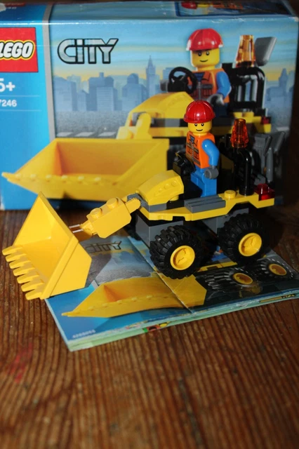 LEGO CITY 7246 Minibagger mit Bauanleitung, Figur und Karton ...