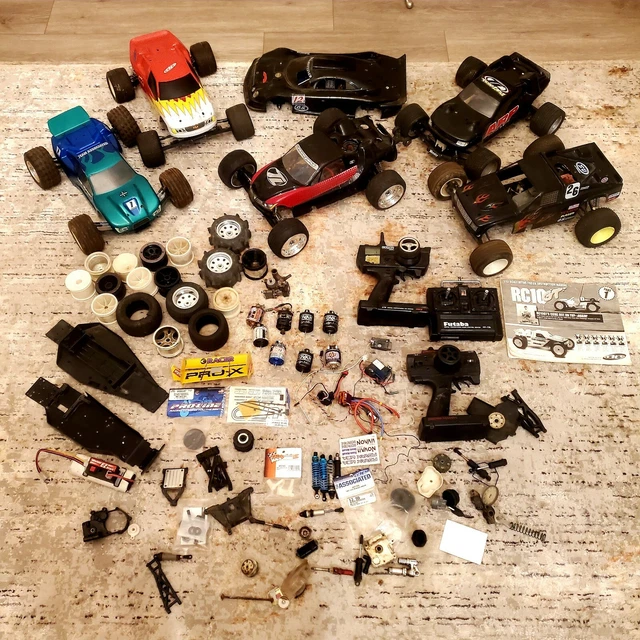LOTTO VINTAGE NITRO Elettrico Rc10? Rc10gt? Losi Nitro Speed Nt Mrc ...