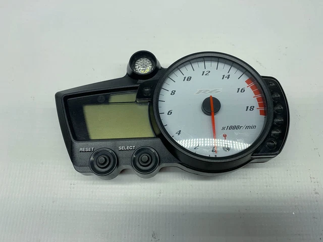 YAMAHA R6 5SL Cockpit Tachimetro Strumenti Orologi Dash Speedo (6) 05 ...