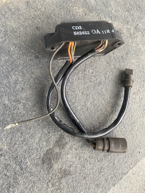 OMC JOHNSON/EVINRUDE CDI 2 UNIT Outboard Engine 582452 4hp-60hp 2 ...