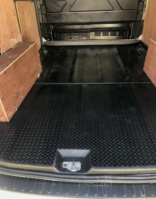 FOR FORD TRANSIT Custom Van Lwb 2013 & Onward Tailored Black Rubber Van ...