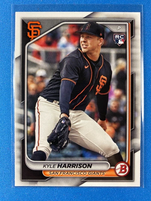 BASEBALL KYLE HARRISON #11 RC 2024 Bowman San Francisco Giants MLB EUR ...