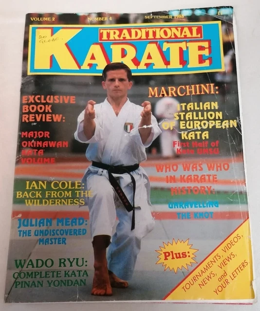 MAGAZINE - TRADITIONAL Karate Vol 2 No 4 Sep 1988 Marchini Ian Cole ...