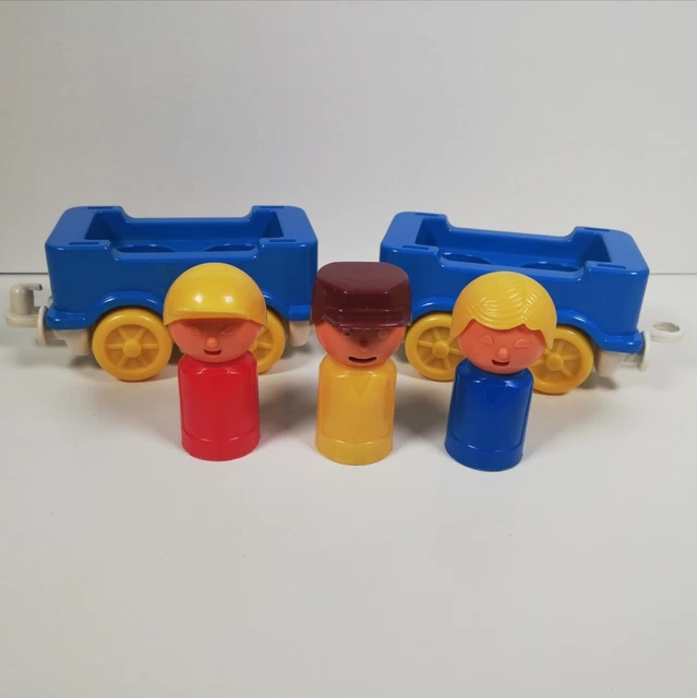 VINTAGE JEAN HOEFLER Toy Train And 3 Figures Bundle West Germany £11.99 ...
