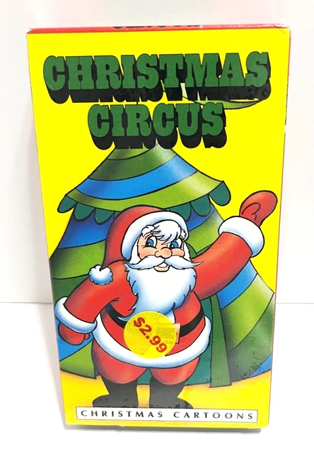 CHRISTMAS CIRCUS 1992 Diamond Entertain Cartoons VHS BRAND NEW SEALED £ ...