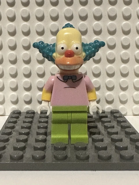 GENUINE LEGO KRUSTY The Clown Minifigure The Simpsons CMF sim014 71005 ...