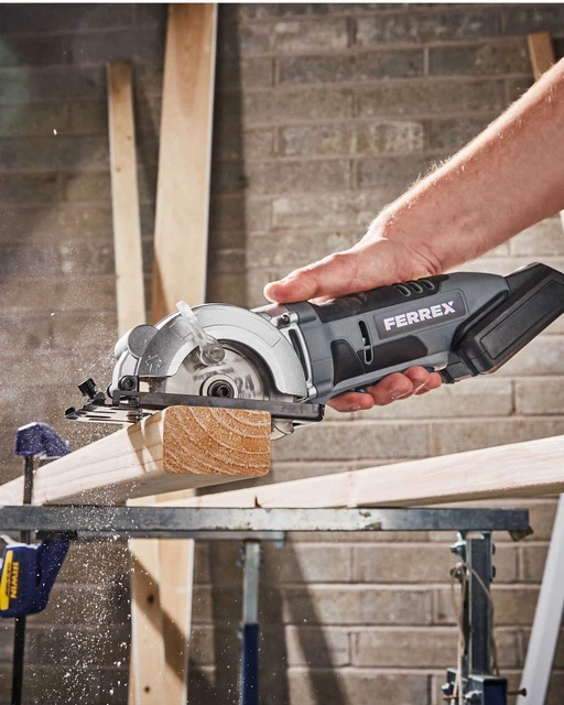 FERREX 18V LI-ION Mini Circular Saw £129.99 - PicClick UK