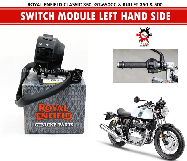 ROYAL ENFIELD OLD Classic 350, GT-650cc & Bullet 350/500 "Switch Module ...