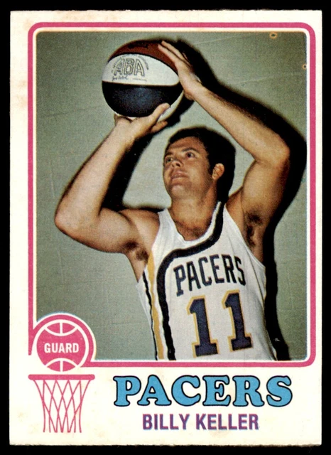 1973-74 TOPPS CARTE de baseball Billy Keller A Indiana Pacers #264 EUR ...