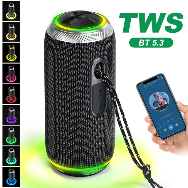 ULTRA LOUD BLUETOOTH Speakers Portable Wireless Speaker Outdoor Party ...