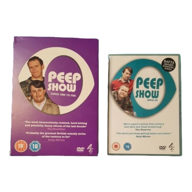 BBC PEEP SHOW Series 1-5 Complete Box Set DVD Robert Webb, David ...
