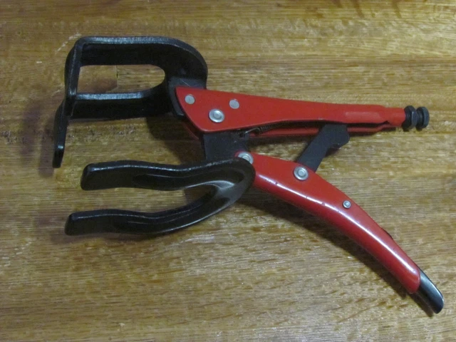 BLUE POINT VGP12509 Locking U-Clamp Welding Vice Grip Pliers Unused Has ...