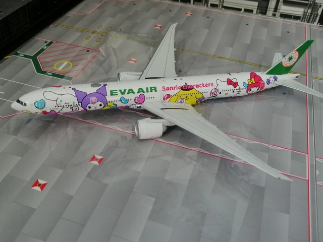 EVA AIR B777-300ER Diecast Aircraft Model B-16740 1/400 by Aviation400 ...