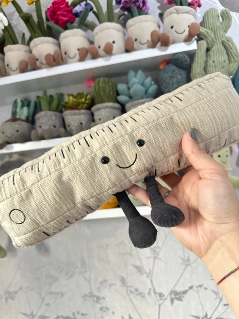 JELLYCAT AMUSEABLE STATIONERY Smart Ruler LARGE BNWT Retired £42.00 ...