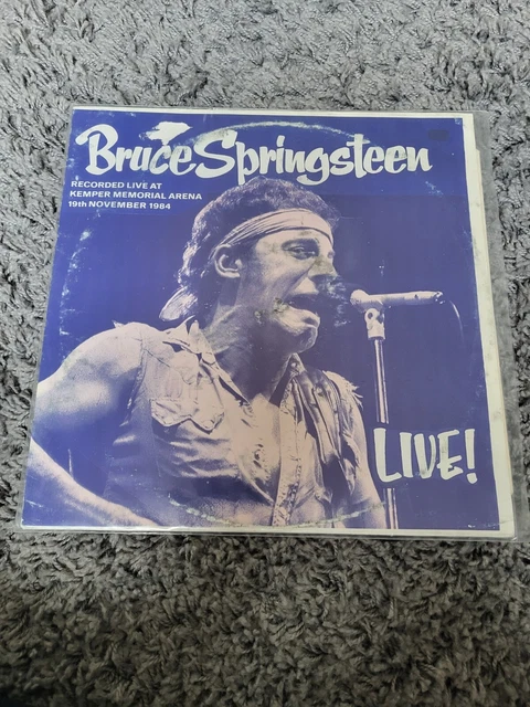 SPRINGSTEEN BOOTLEG LP / Springsteen "Live" Limited edition of 500 / Nr ...