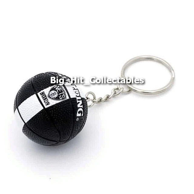BASKETBALL KEYRING NETS! NBA Sport Keychain BROOKLYN Sport Gift, Bag ...
